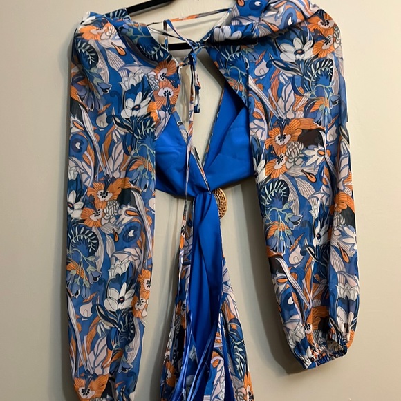 Gianni Bini | Dresses | Gianni Bini Lillian Floral Print Long Sleeve ...